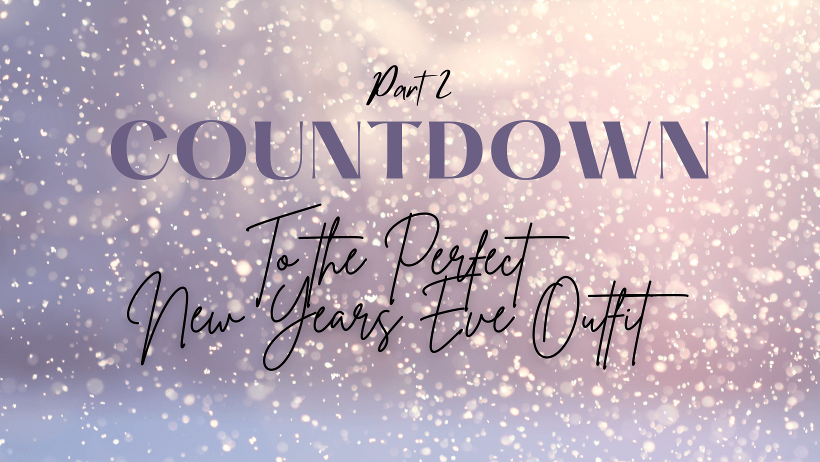 NYE Outfit Countdown Part 2 – HALFTEE Layering Fashions