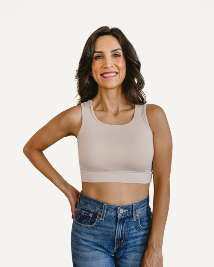 Half Tank Tops Neutrals – HALFTEE Layering Fashions